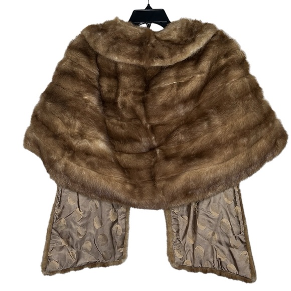 Vintage | Jackets & Coats | Vintage Fur Stole Cape | Poshmark